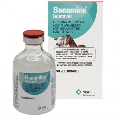 Banamine Injetável 10ml - Msd Sáude Animal - AgropetWeb